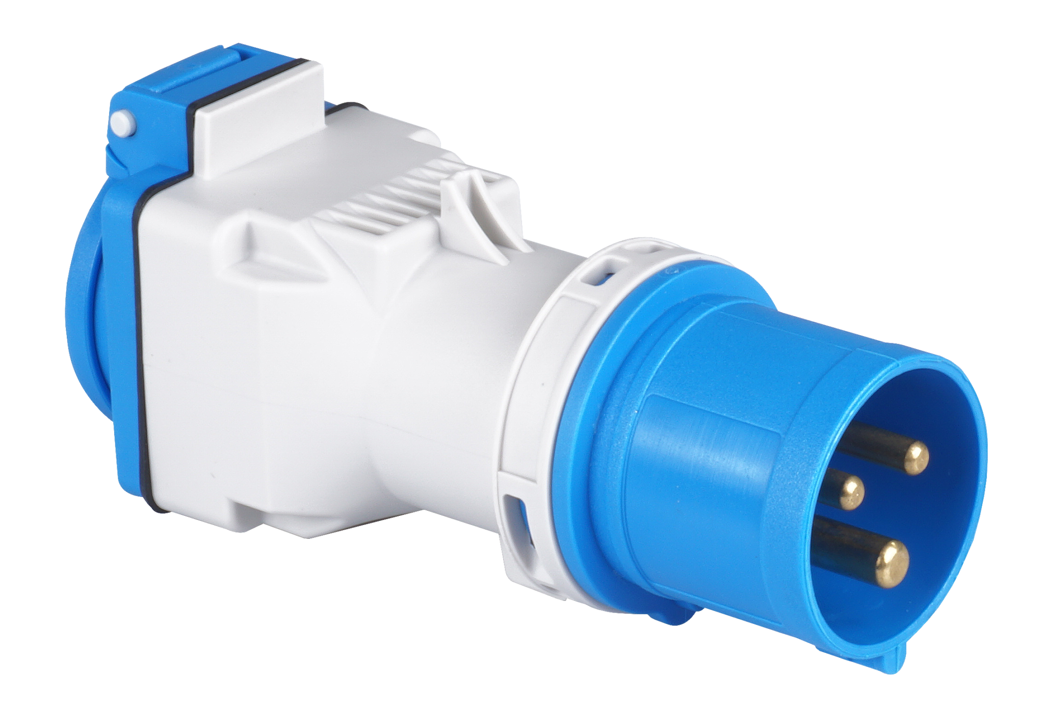 Fiche mobile 16A 2P+T 230V - IP67 - borne à vis - CENCO